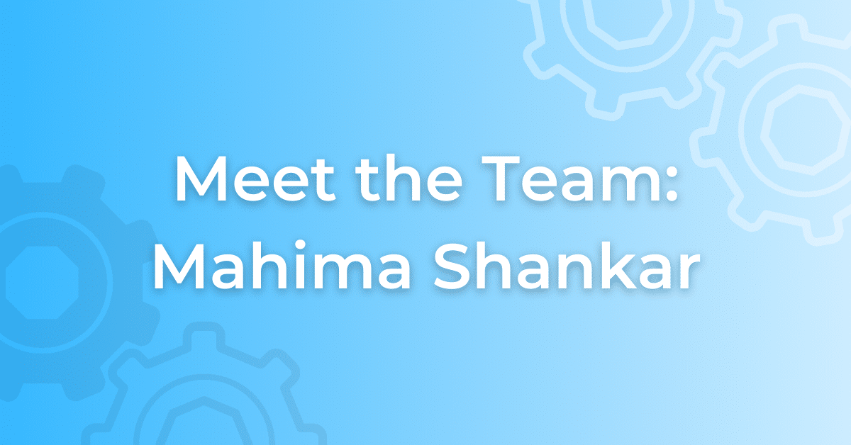 Meet the Team: Mahima Shankar | TRAction