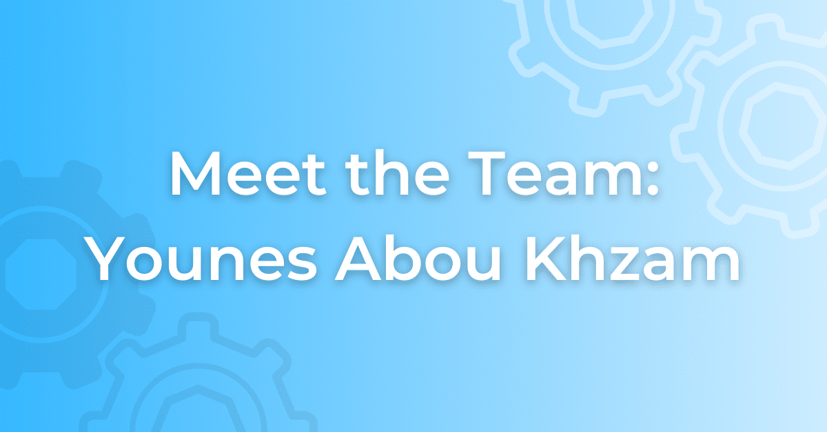 Meet the Team: Younes Abou Khzam | TRAction