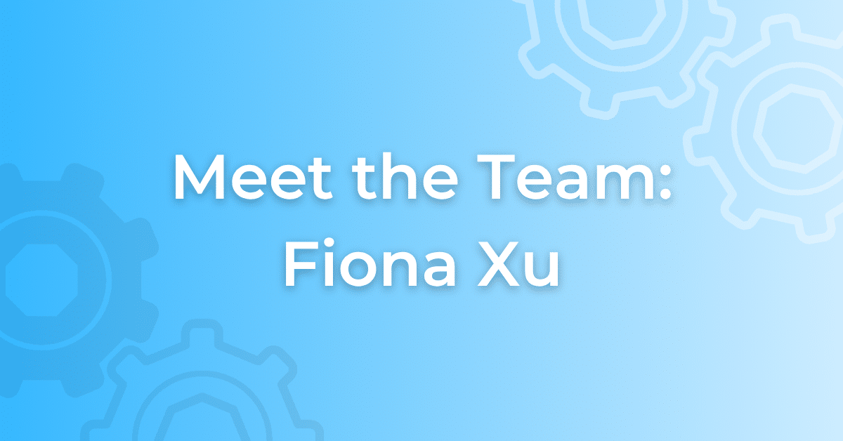 Meet the Team: Fiona Xu | TRAction